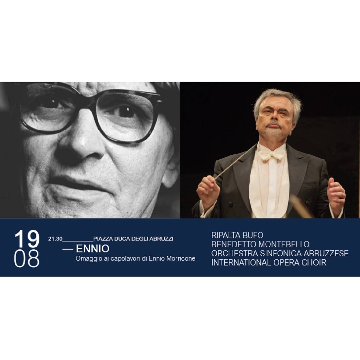 Omaggio ad Ennio Morricone al Tagliacozzo Festival 19 agosto 2022 · Abruzzo Oggi
