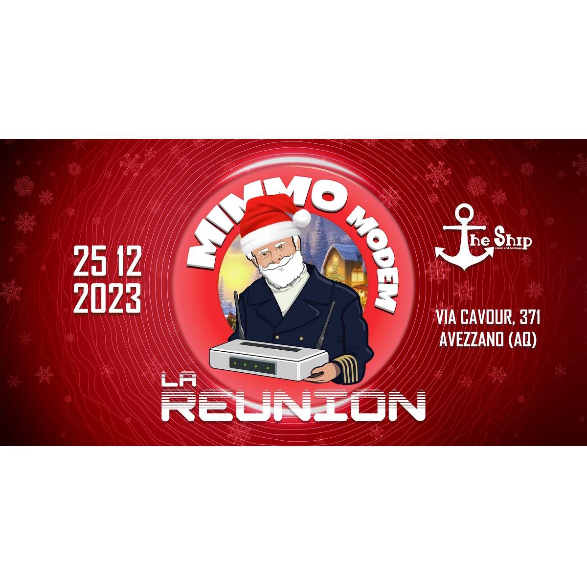 Mimmo Modem la reunion | Official party presso The Ship – Music ...